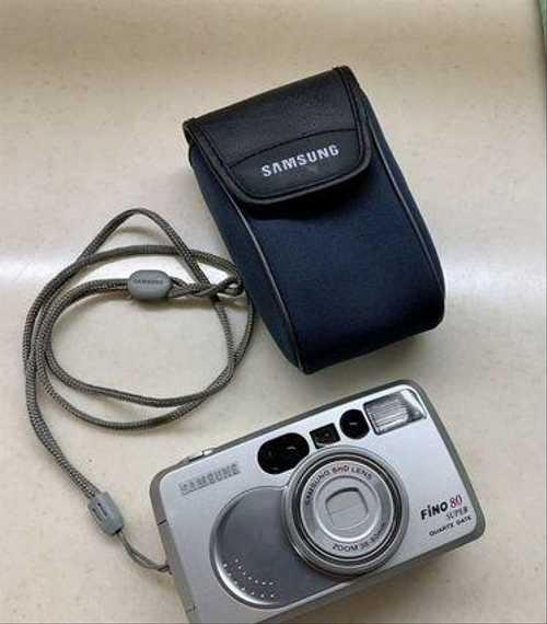 Плёночный фотоаппарат samsung fino 80