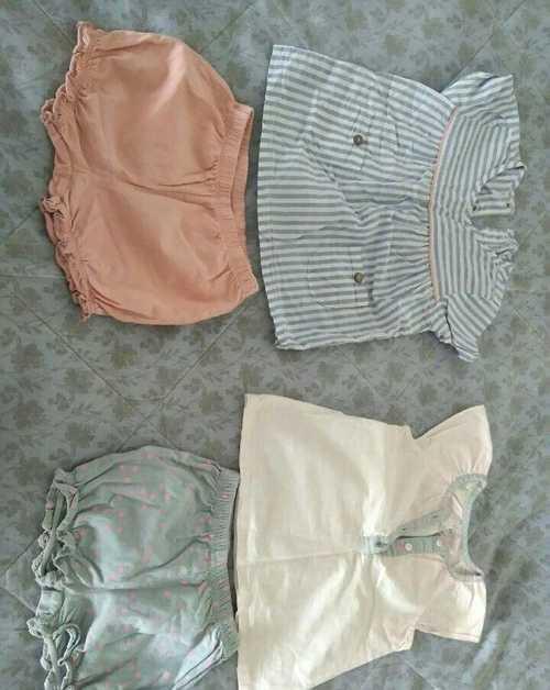 Летние костюмы Carters. Шорты