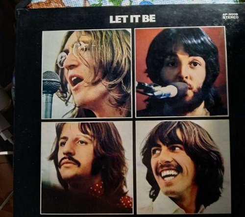 The Beatles let it be 1st. Japan press