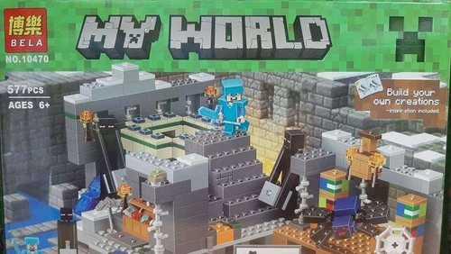 Конструктор lego Minecraft 10470 Портал в Край