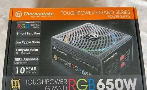 Бп Thermaltake Toughpower Grand RGB 650W Gold