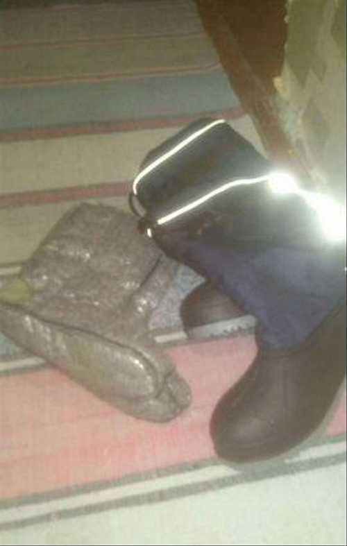 Сапоги мужские бафины