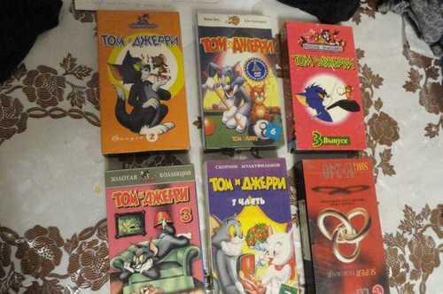 Том и Джерри, набор из 6 видео-кассет VHS