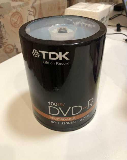 Болванки DVD-R фирм TDK и emtec