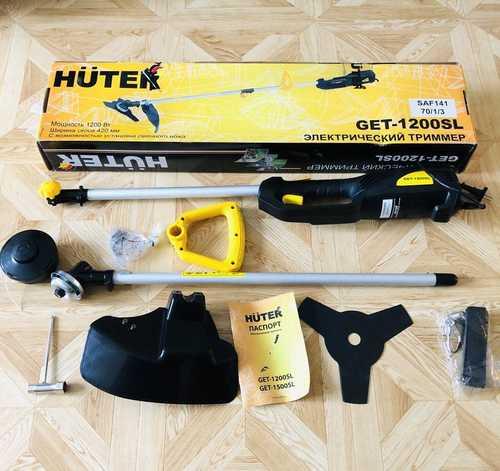 Триммер электрический huter GET-1200SL