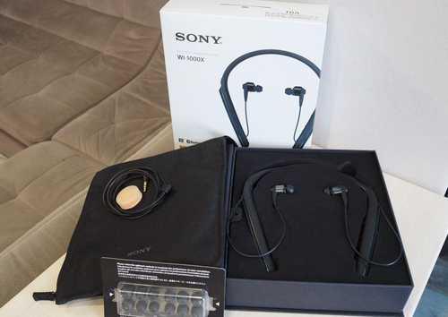 Беспроводные наушники Sony WI-1000X