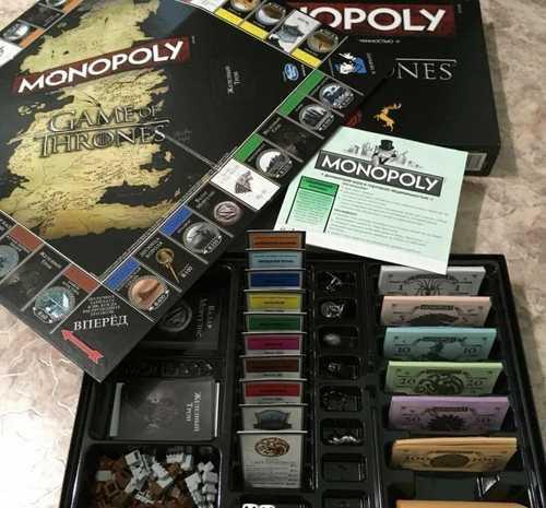 Монополия "Игра Престолов Monopoly Game of Thron"