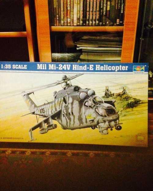 Trumpeter 05103 Mil Mi-24V Hind-E Helicopter 1/35