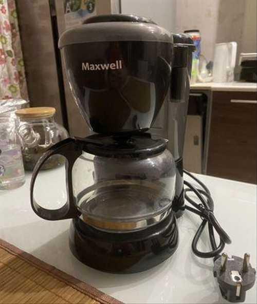 Кофеварка капельная maxwell mw-1660 bk