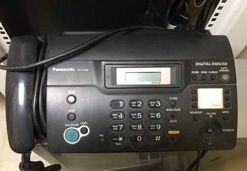 Факс panasonic KX-FT938RU-B Черный