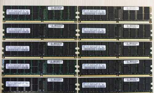 4Gb 8Gb Cерверная память Hynix PC2 5300P REG ECC