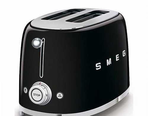 Тостер Smeg TSF01bleu черный