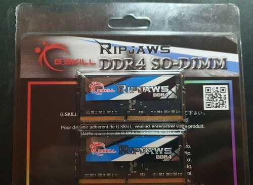 G Skill RipJaws DDR 4 SO-dimm 16Гб 2х8Гб