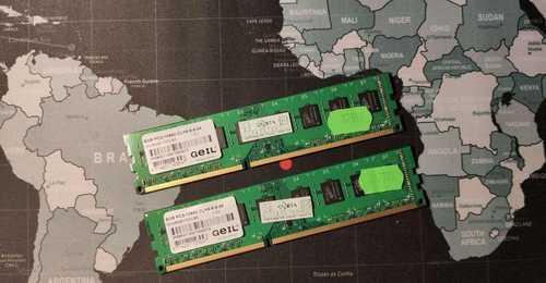 Оперативная память Geil ddr3 16gb(2x8)