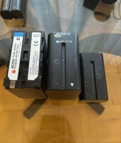 Аккумуляторы sony NP-F 970