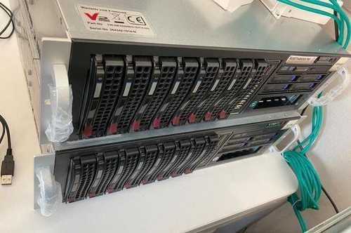 Сервер Supermicro 1x E5-2609 8Gb 2xPSU 2U