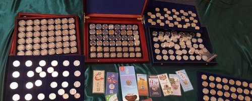 Полная коллекция юбилейных монет РФ