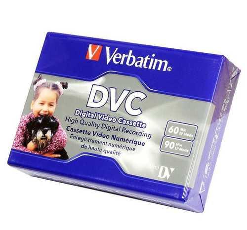 Цифровая видеокассета Verbatim miniDV DVM-60