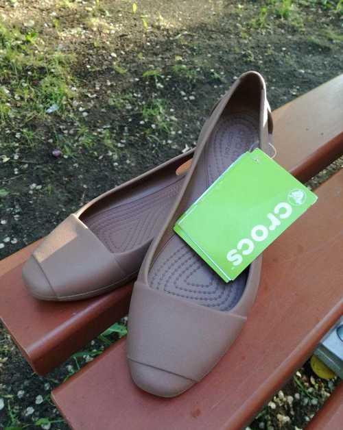 Балетки crocs w8