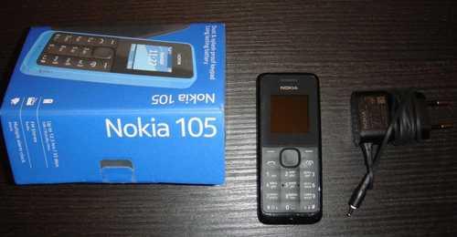 Телефон Nokia 105 с сим-картой