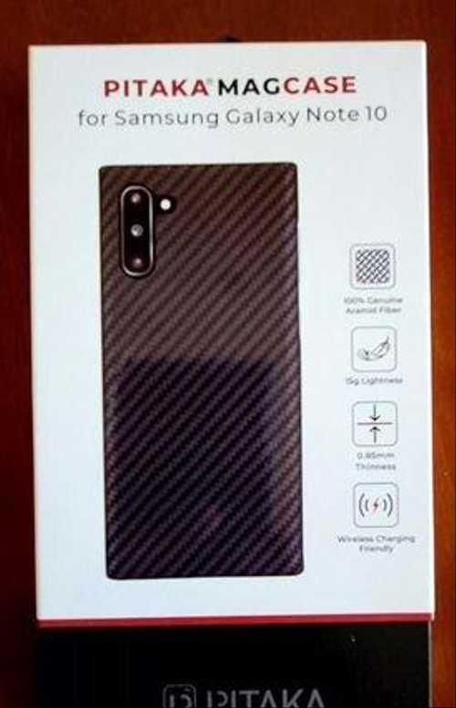 Чехол на Samsung Galaxy Note 10 “pitaka”
