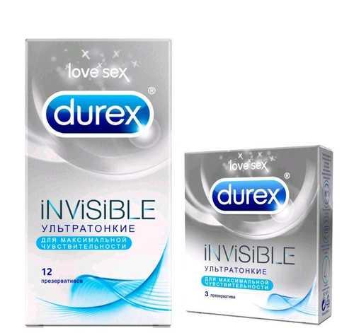 Презервативы Durex Invisible N12