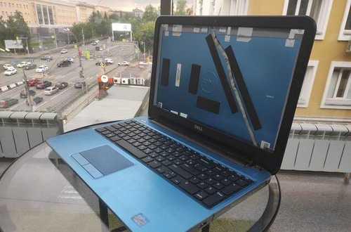 Синий ноутбук Dell Inspiron 15 на Intel Core i7