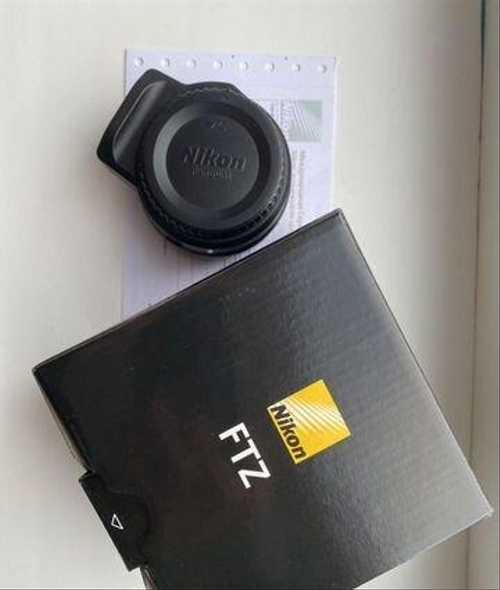 Новый переходник Nikon FTZ