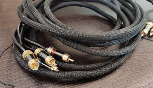 Межблочный кабель Kicx - 4RCA 5м
