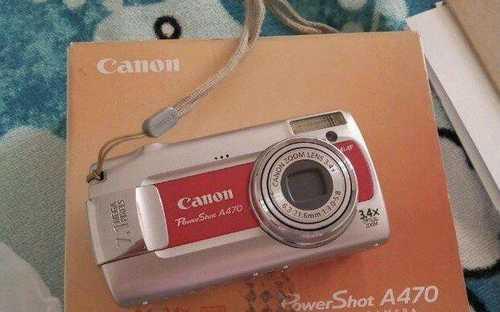 Фотоаппарат Canon PowerShot A470 цифрoвой компактн