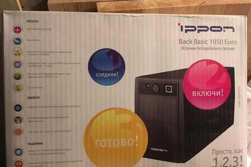 Ибп Ippon Back Basic 1050 Euro | Festima.Ru – частные объявления