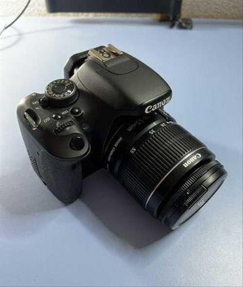 Canon 600d + 2 объектива + куча всего
