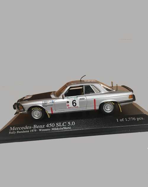 Minichamps mercedes-benz 450 SLC 5.0 Rally Bandama