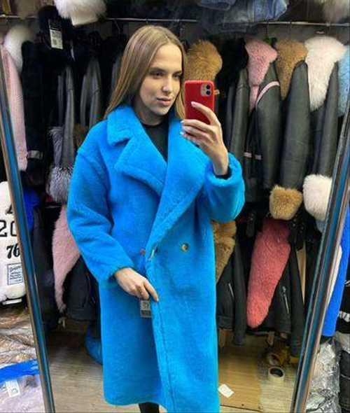 Шуба тедди max mara