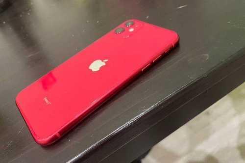 Телефон iPhone 11 red