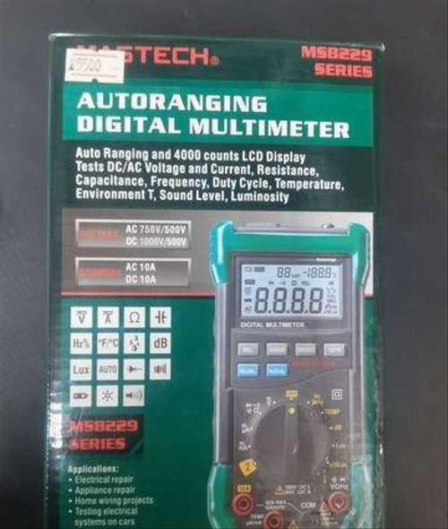 Мультиметр цифровой Mastech MS8229