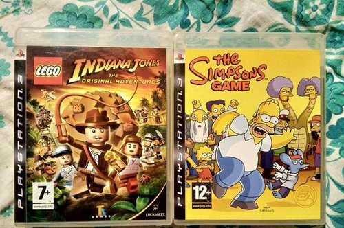 Симпсоны и Индиана для PS3