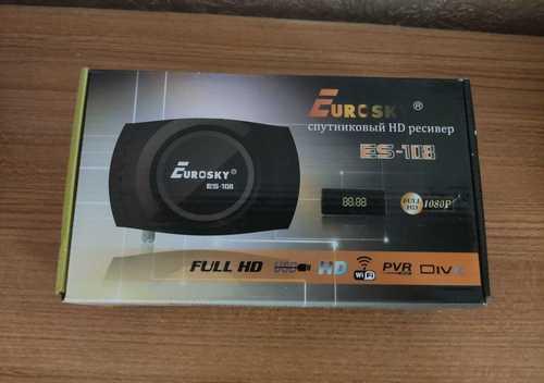 Тюнер eurosky ES-108 1080 HD