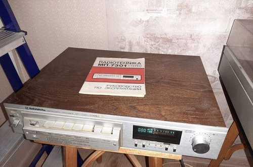 Магнитофон радиотехника мп-7301-стерио
