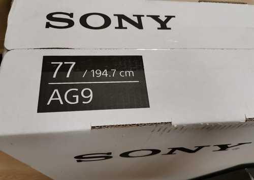 Телевизор Sony KD-77AG9 77" Android 4K Ultra HD Sm