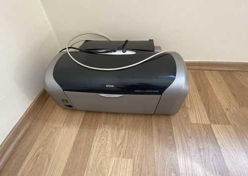 Цветной древние принтер epson stylus R200