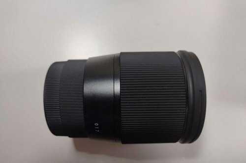 Sigma AF 16mm f/1.4 DC DN Contemporary Sony E