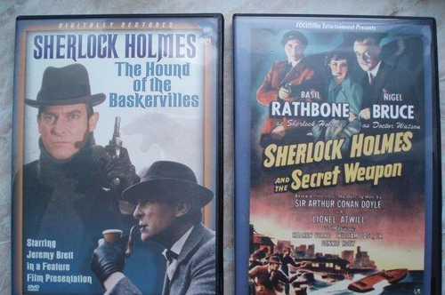 Родные Brand DVD Диски с Фильмами Sherlock Holmes
