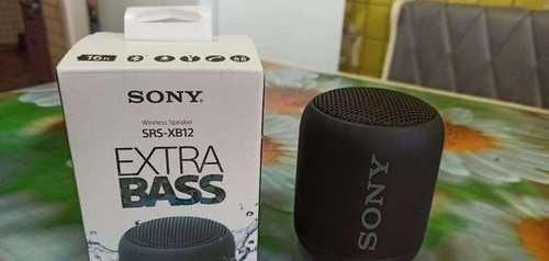 Блютуз колонка sony srs-xb12