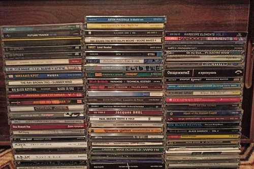 CD диски 72 шт