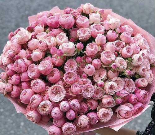 Розы Пионовидные Цветы опт с доставкой