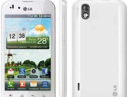 Смартфон LG optimus P970 новая батарея
