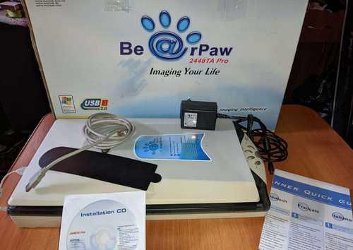 Сканер фото BearPaw 2448TA Pro