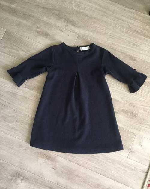 Платье синее Zara 116р