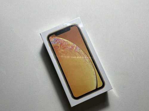 iPhone Xr 256gb Желтый